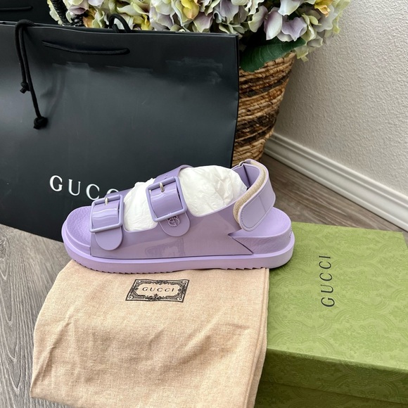 Gucci | Shoes | Gucci Rubber Sandals | Poshmark